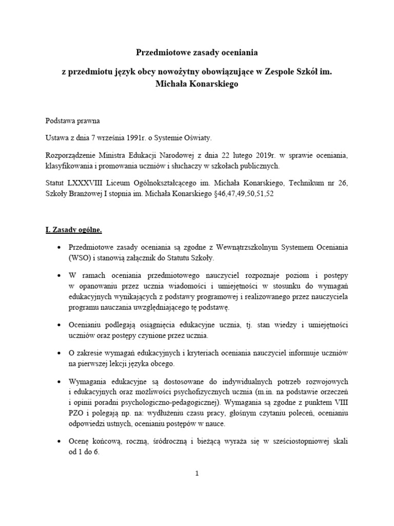 PZO 2023-2024 ZNJO | PDF