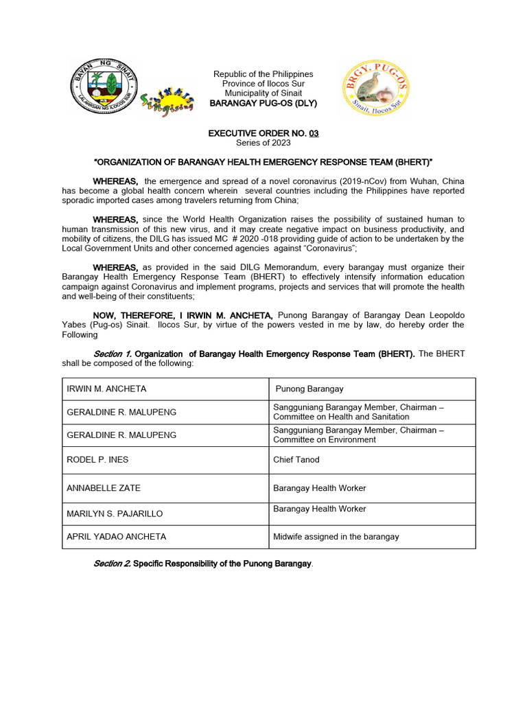 Bhert - Eo | PDF | Pandemic | Global Health