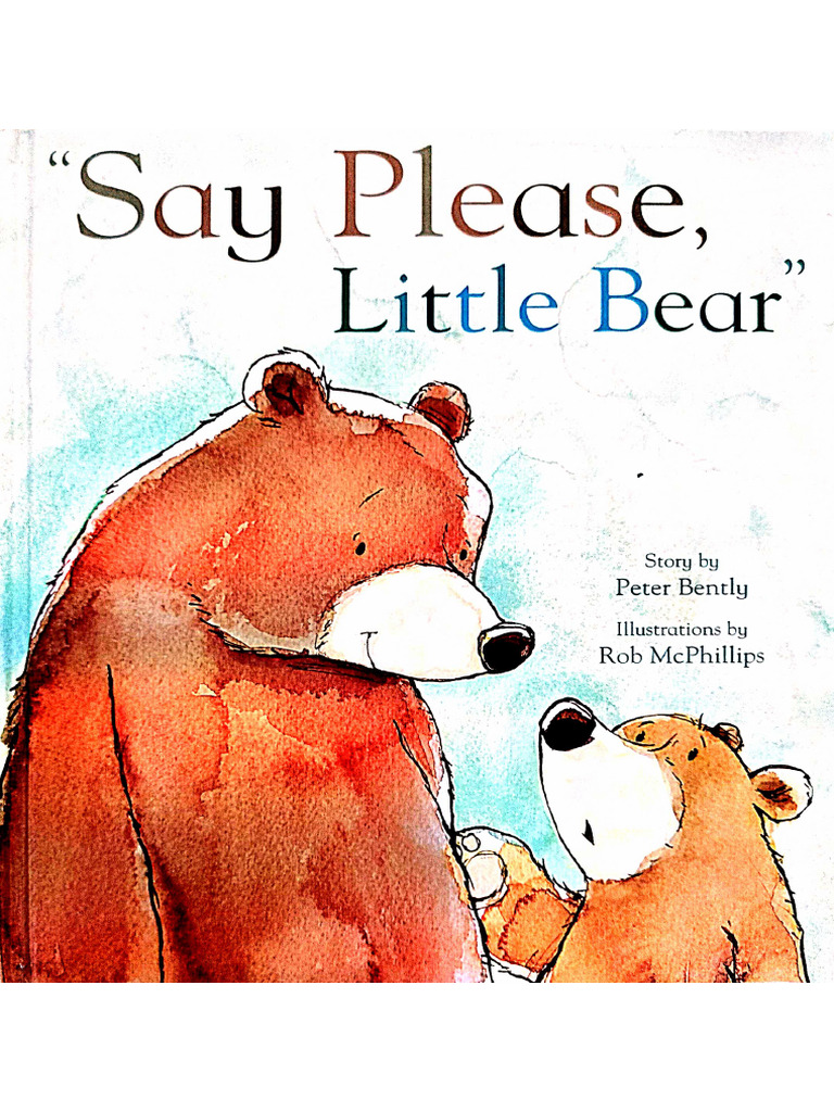 Say Please, Little Bear | PDF