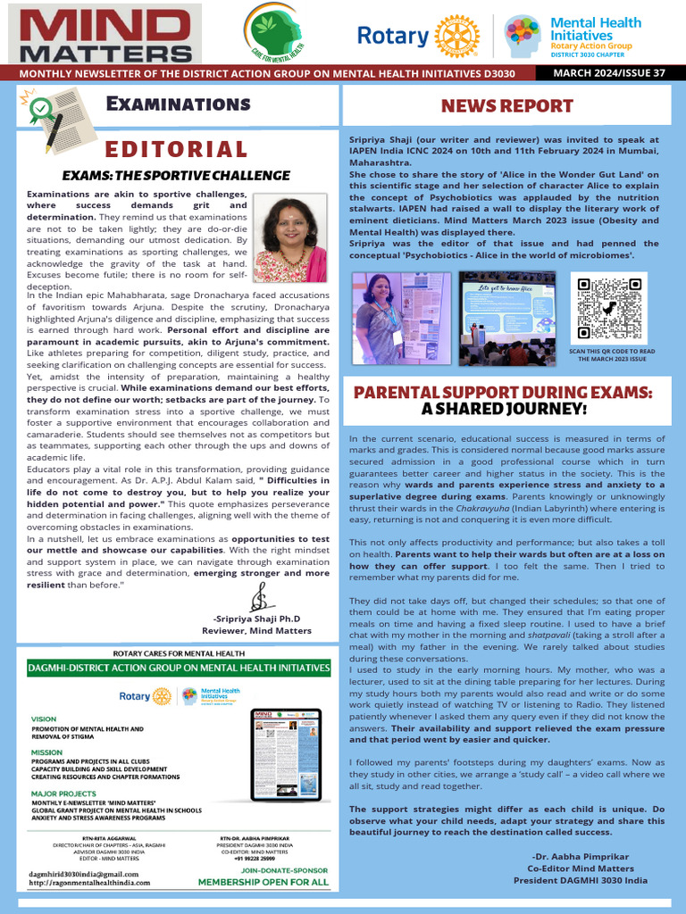 MIND MATTERS March 2024-1 | PDF | Professional Skills | Procrastination