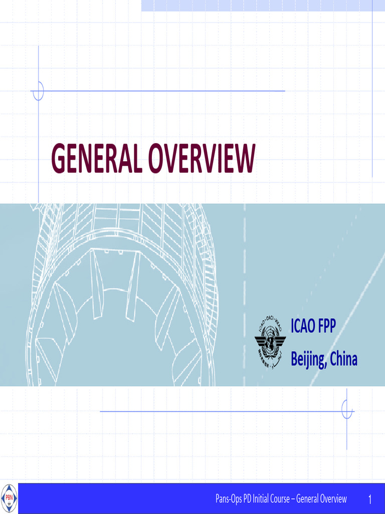PANS-OPS Course Overview and Design | PDF | Instrument Flight Rules ...