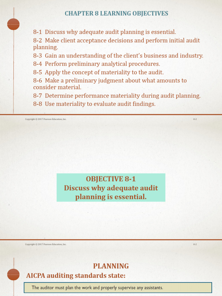 4_Audit Planning and Materiality - Copy | PDF | Audit | Financial Audit