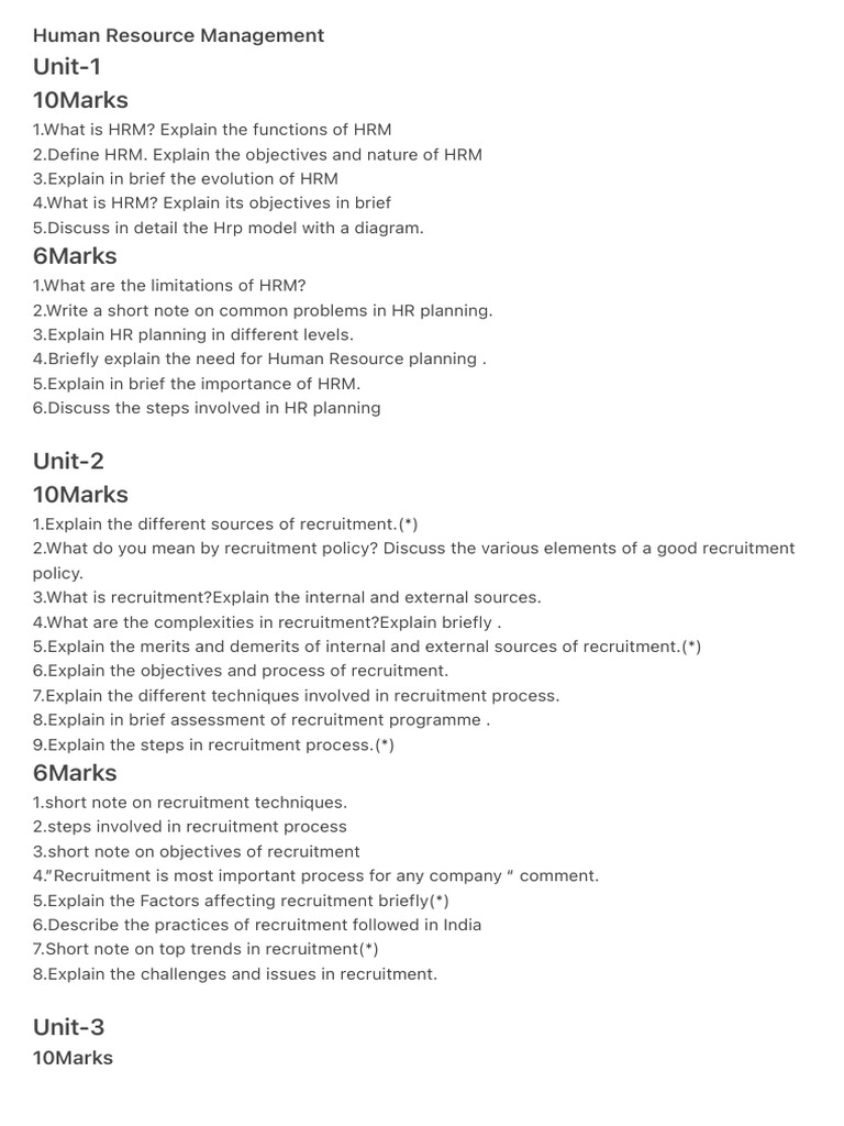 Human Resource Management | PDF | Human Resource Management | Recruitment