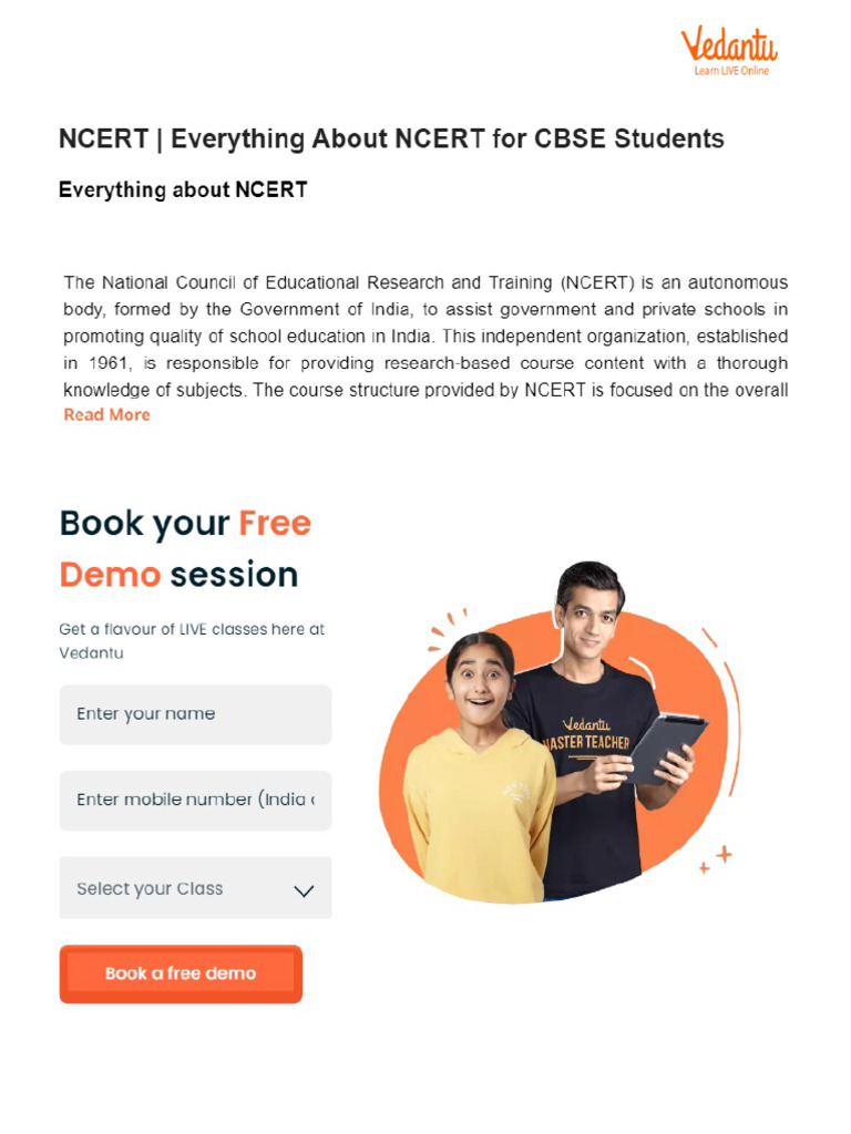 NCERT - Everything About NCERT For CBSE Students | PDF