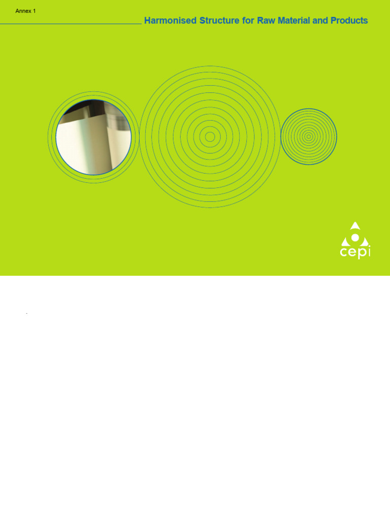 CEPI - Definitions - Annexes Full Package | PDF | Pulp (Paper) | Wood