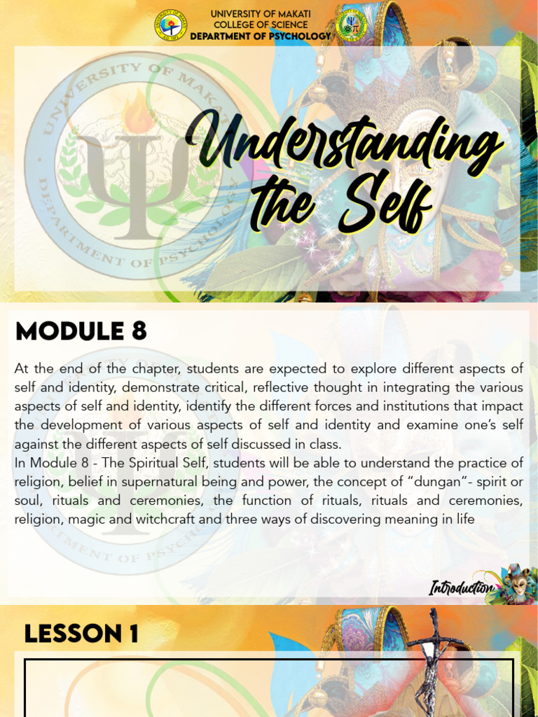 Module 8-Spiritual Self | PDF | Soul | Religious Belief And Doctrine