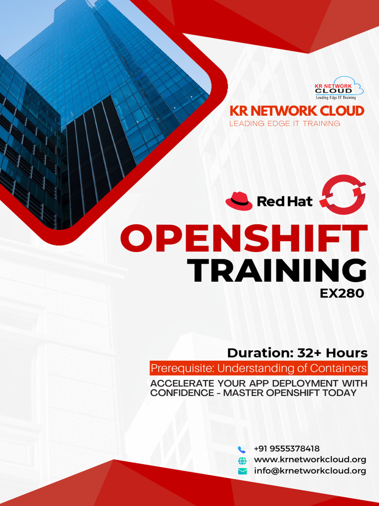 Red Hat DO280 Training Courses | PDF | Red Hat | Cloud Computing