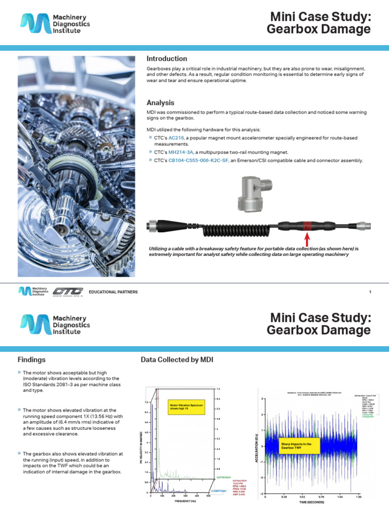 Gearbox Case Study | PDF | Manufactured Goods | Electrical Engineering