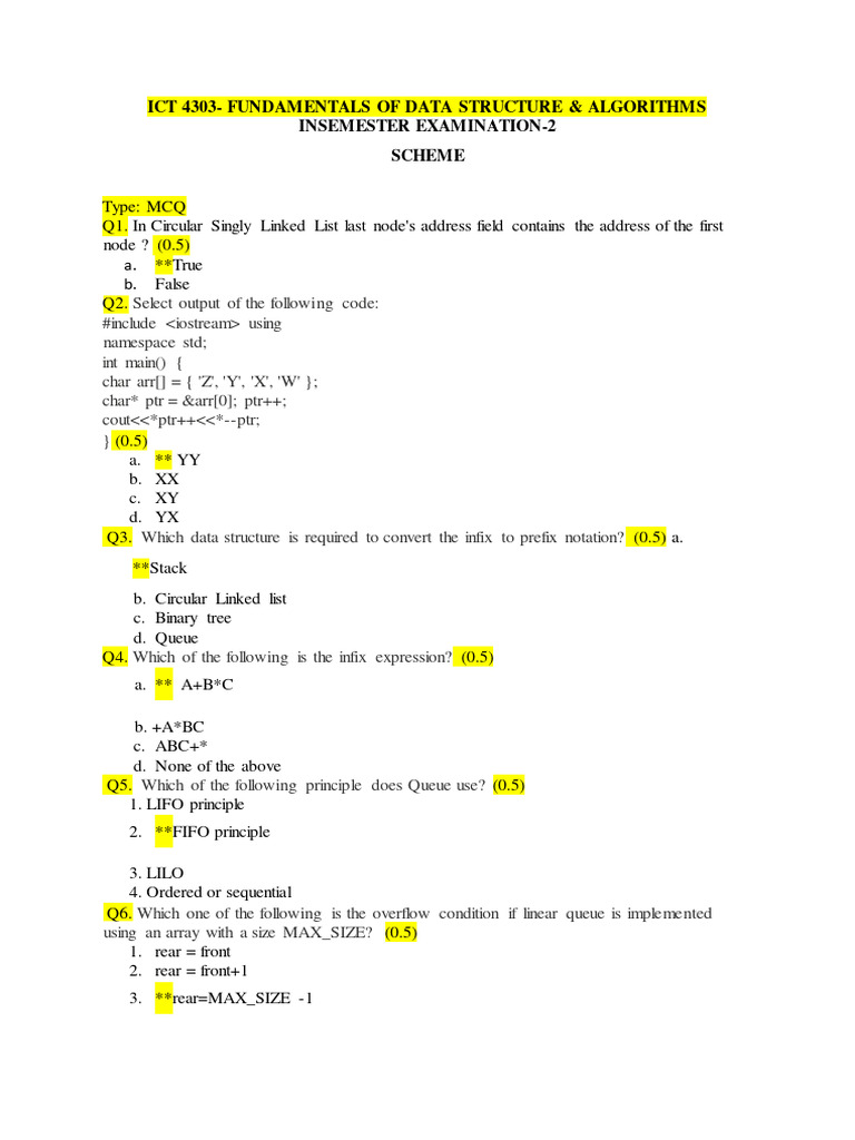 Ict 4303 20 Apr 2023 Pdf Programming Paradigms Computer Science 6111
