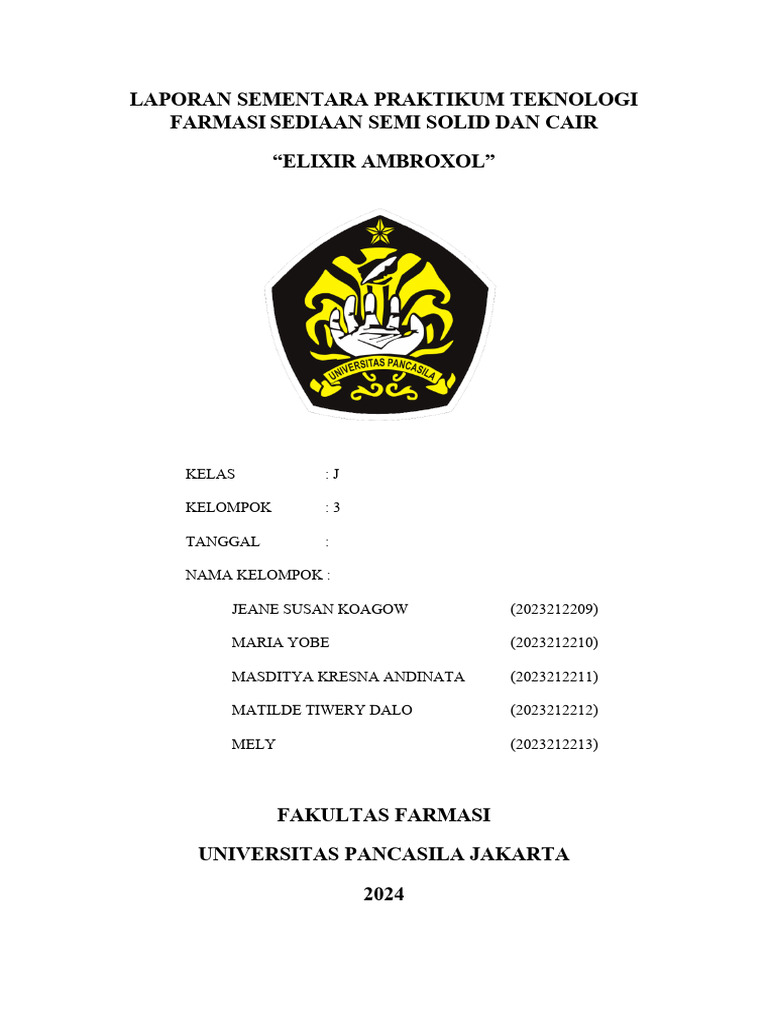 Rev.1. Lapsem Semisolid Elixir Ambroxol j3 | PDF