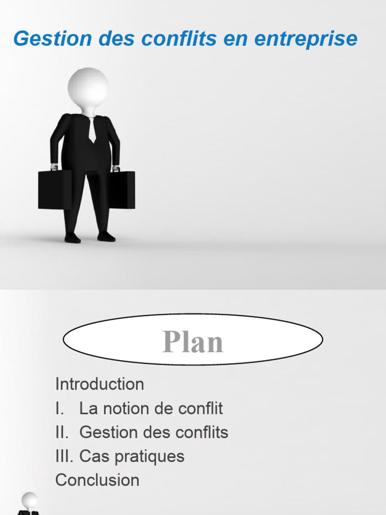 Gestion Des Conflits Cours | PDF