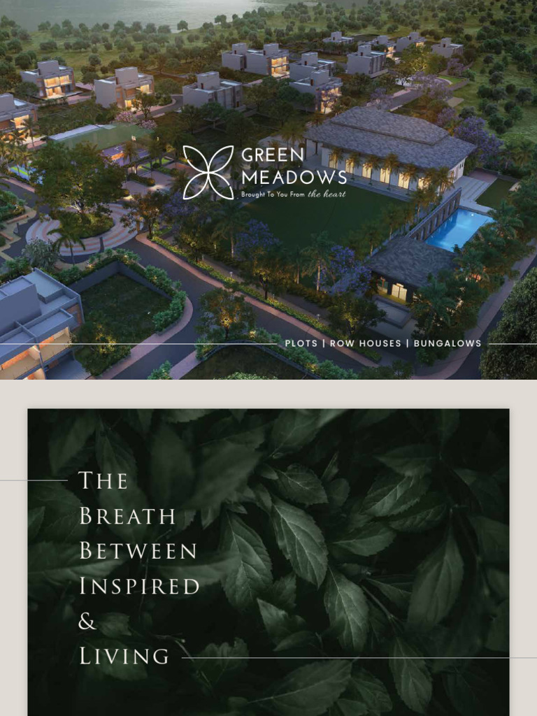 Green Meadows Main Brochure | PDF | Bathroom | Sink