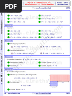 Math 2AC - Semestre 2 Devoir 1 Modèle 1 - AlloSchool | PDF | Mathématiques élémentaires | Triangle