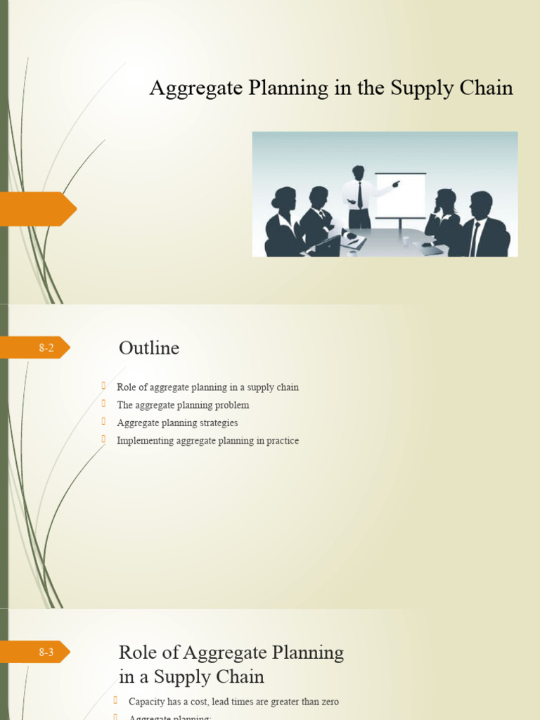 SCM - 06 - Aggregate Planning | PDF | Inventory | Supply Chain