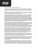 Herb Brooks' Miracle Speech Analysis | PDF | Games & Activities ...
