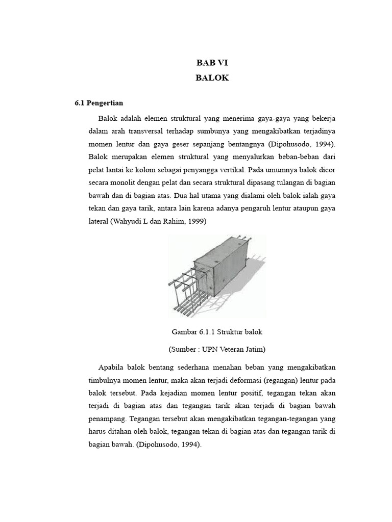 Bab Vi Balok | PDF