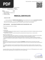 HEENT Focused Exam Soap Note | PDF | Allergen | Allergy