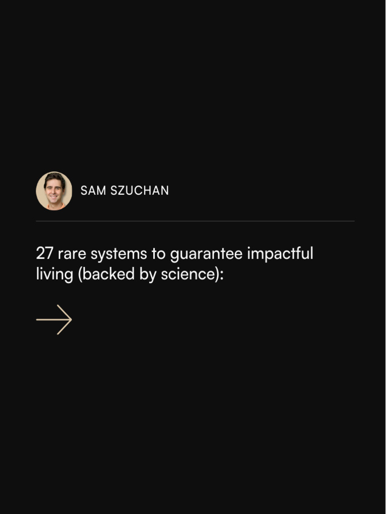 27 Rare Systems To Guarantee Impactful Living | PDF | Negotiation ...