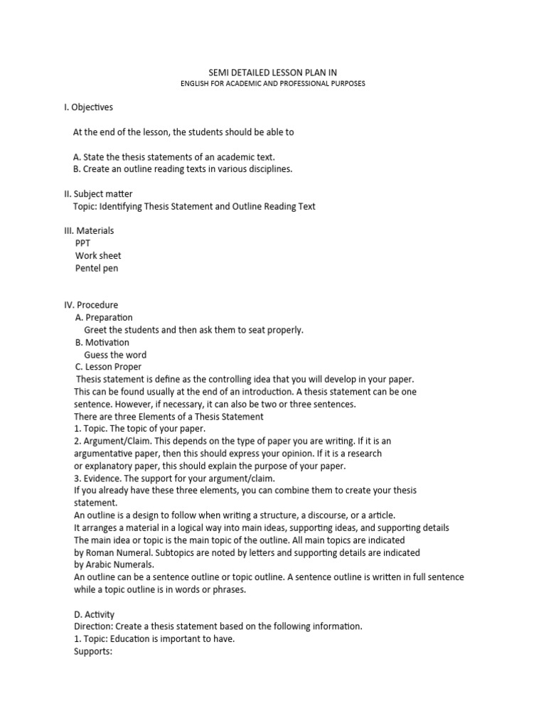 Candy Lesson Plan WPS Office | PDF | Thesis | Essays