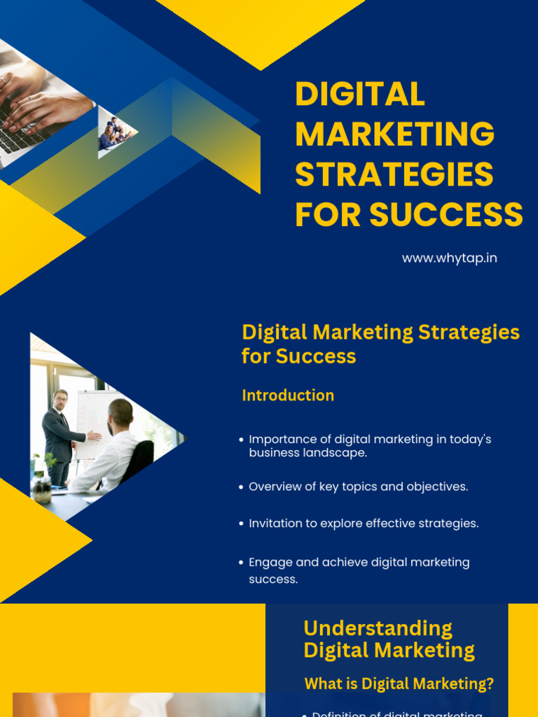 Digital Marketing Strategies For Success | PDF