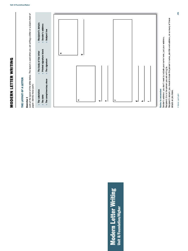 Legal Letter Writing Lesson Work | PDF