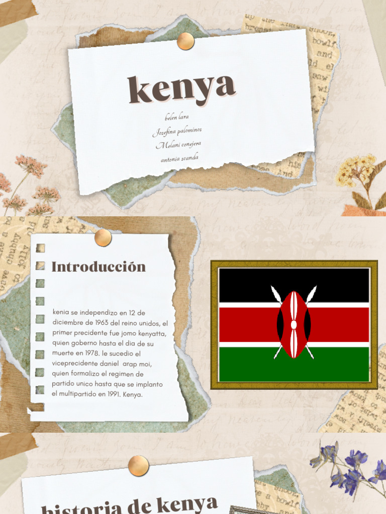 Presentación Diapositivas Museo de Historia Del Arte Scrapbook Beige | PDF | Kenia | Índice de ...