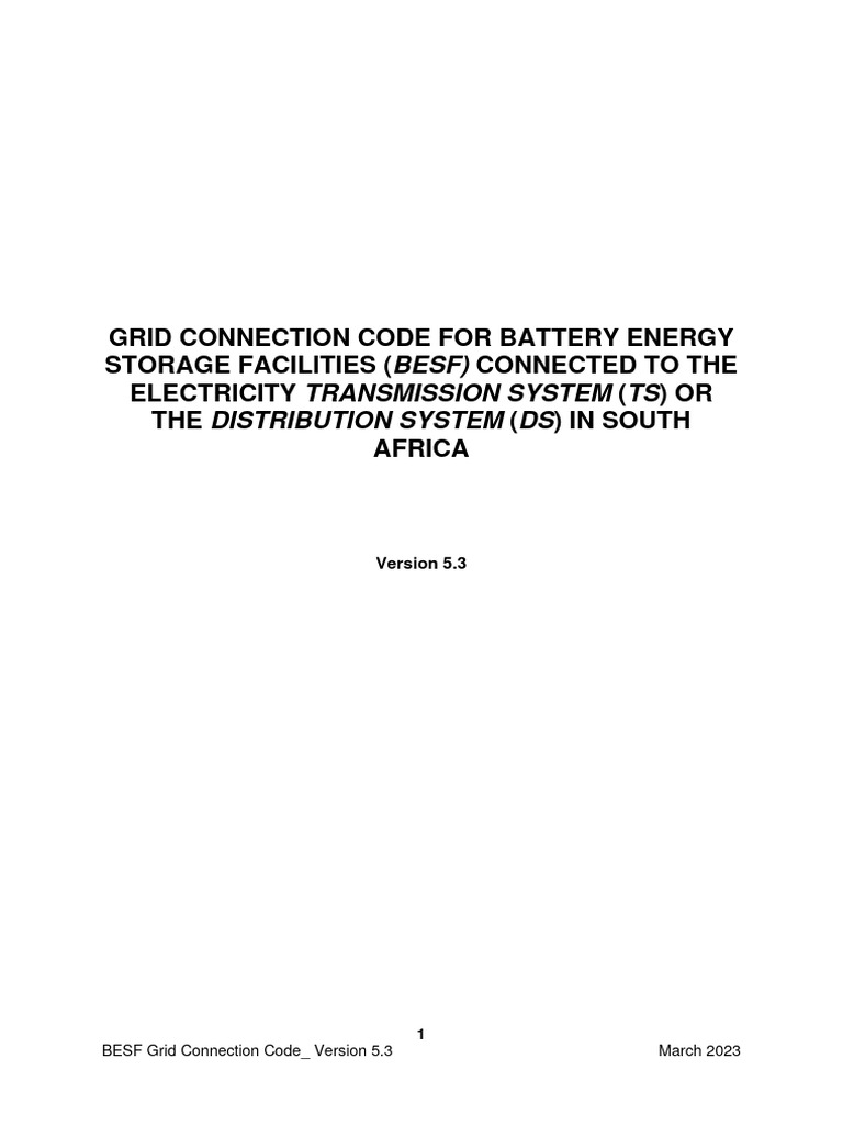 BESF Code Version 5.3 | PDF | Electrical Grid | Scada