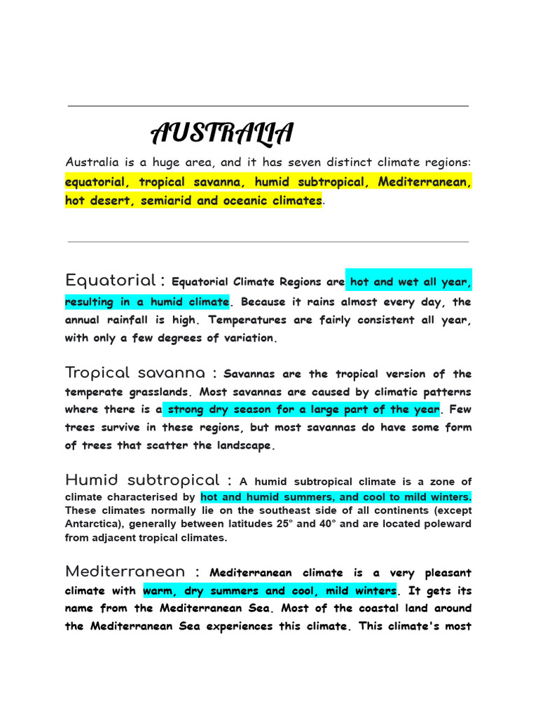 Weather and Climate Project | PDF | Tropics | Climatology