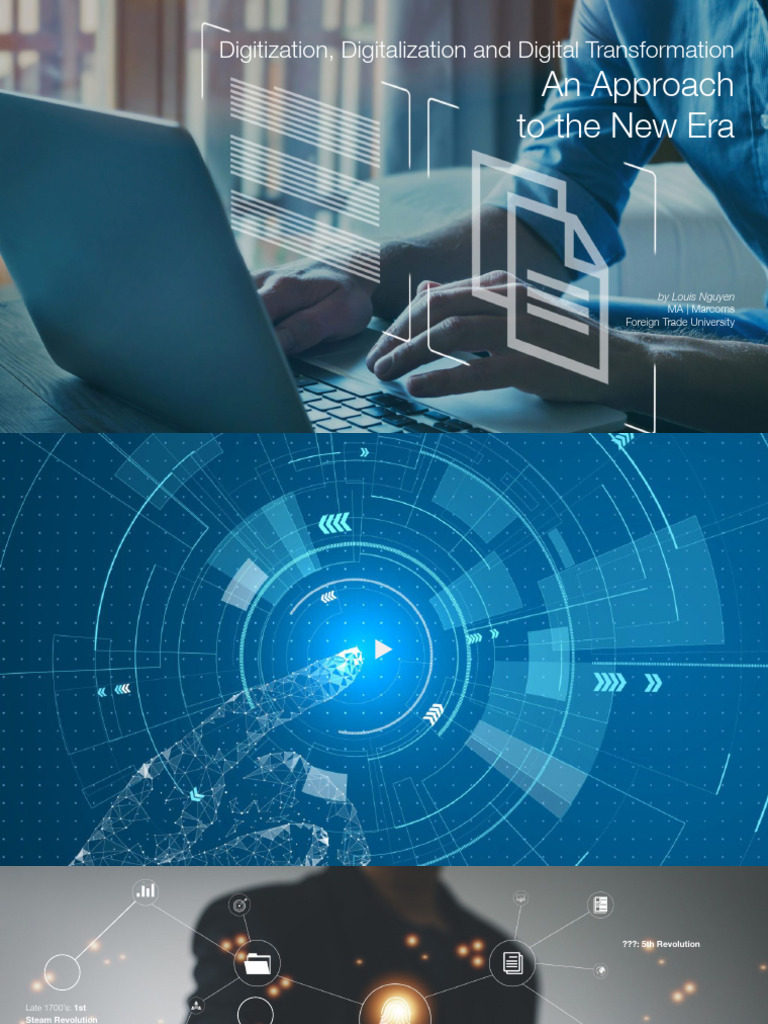 Digitization, Digitalization and Digital Transformation | PDF | Analog To Digital Converter ...