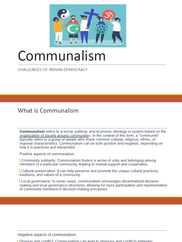 Communalism | PDF | Partition Of India | Community