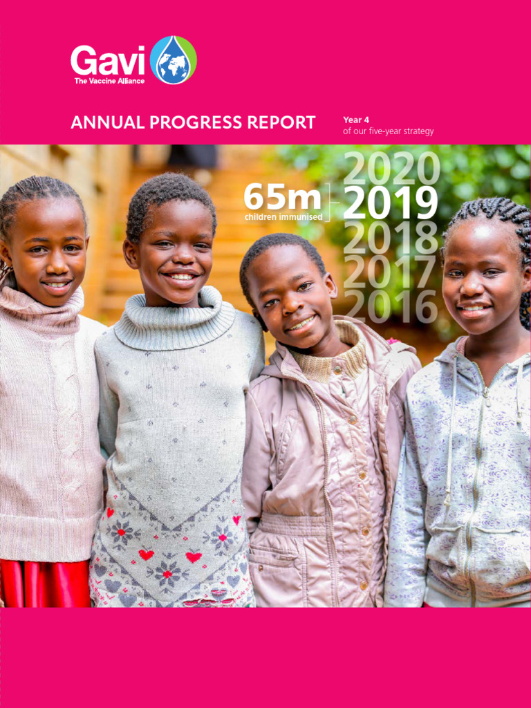 Gavi Progress Report 2019 1 | PDF