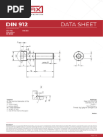 Din 912 | PDF | Steel | Metals