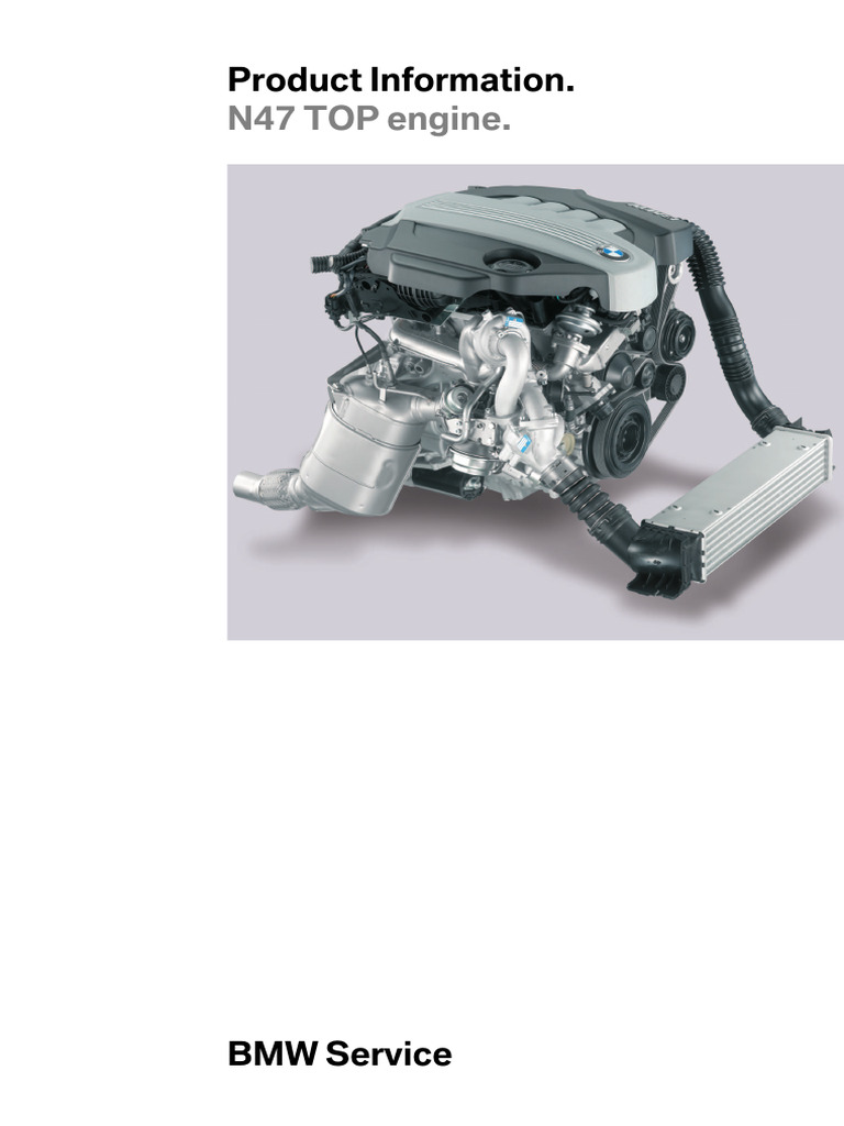 2011 BMW 3 E90 n47 Engine | PDF