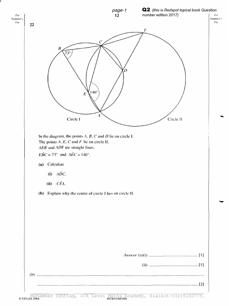 Circle Red Spot | PDF | Circle | Triangle Geometry