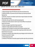 Jobdesk HSE Staff Atau Safety Admin | PDF