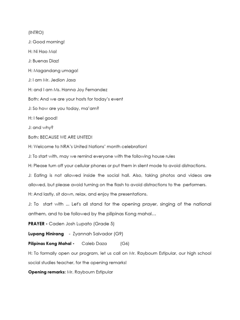 Un Script | PDF