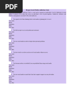 Body Image Satisfaction Rating Scale | PDF | Body Image | Psychology