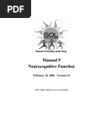 OCS Manual Cognitive Screen | PDF | Multiple Choice | Test (Assessment)