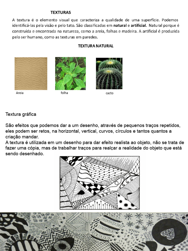 Texturas 6 Ano | PDF