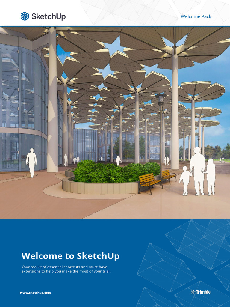 SketchUp 30-Day Free Trial Guide | PDF | Sketch Up | 3 D Computer Graphics