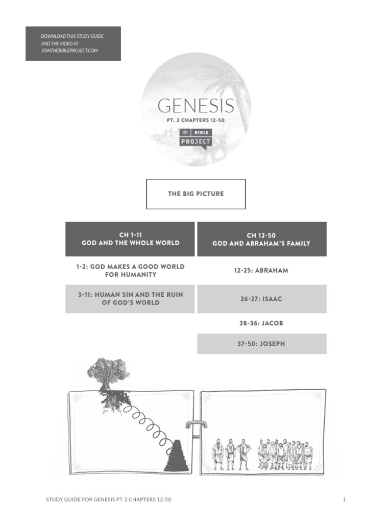 2 Genesis Pt. 2 Study Guide | PDF | Book Of Genesis | Abraham