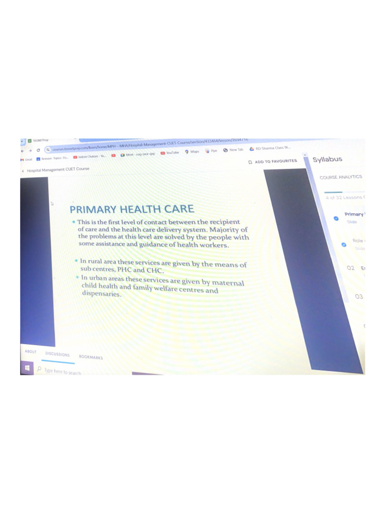 Primary Health Care | PDF