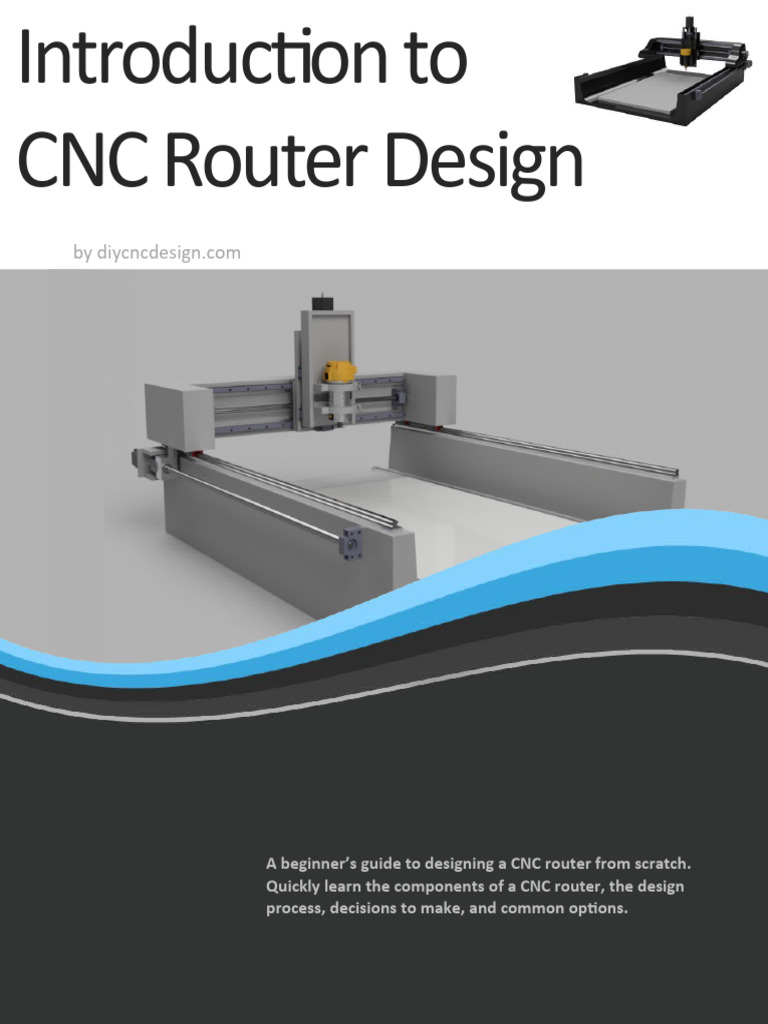 Introduction To CNC Router Design Diycncdesign | PDF | Numerical Control