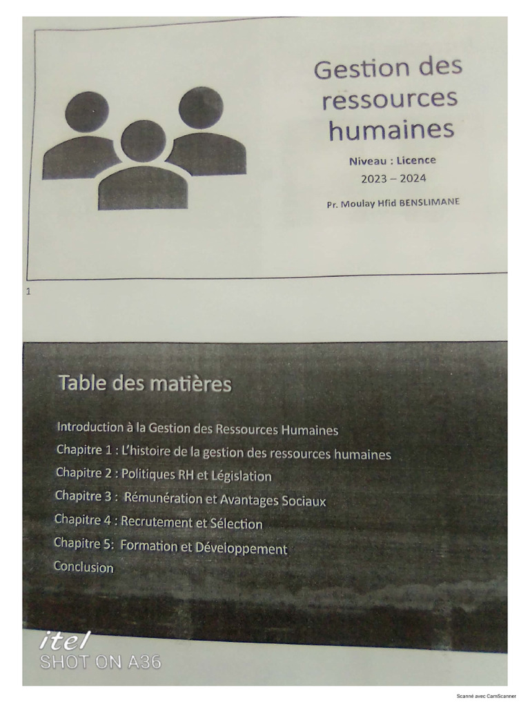 GRH S5 2023 - 2024 | PDF