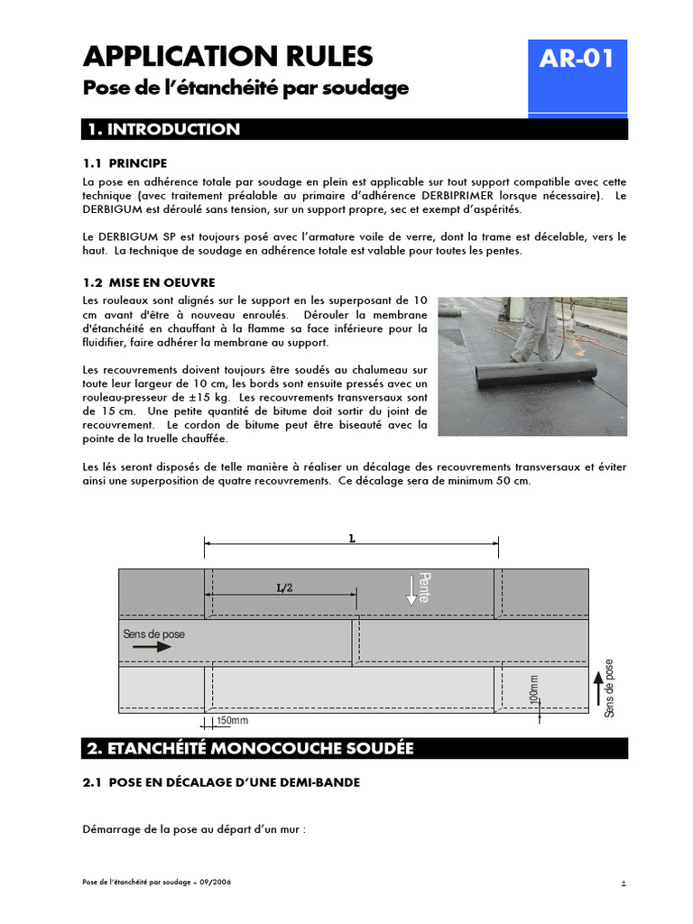 Ar - 01 - FB Pose Par Soudage | PDF | Soudage | Construction
