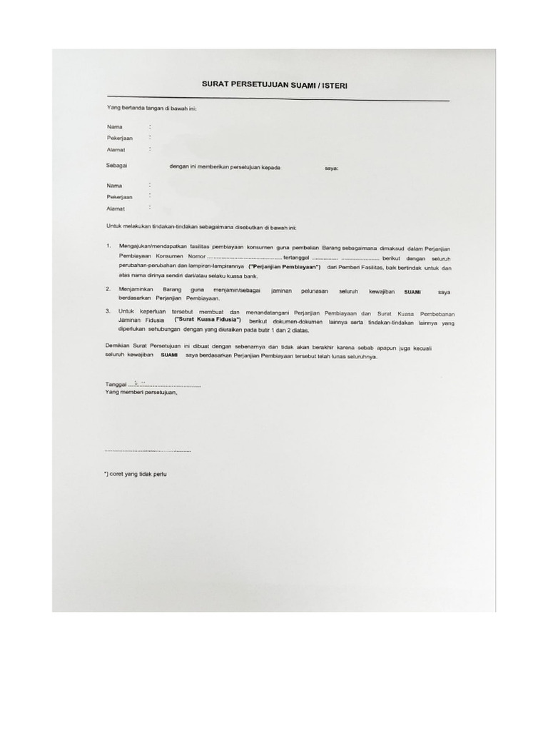 Form SPSI | PDF