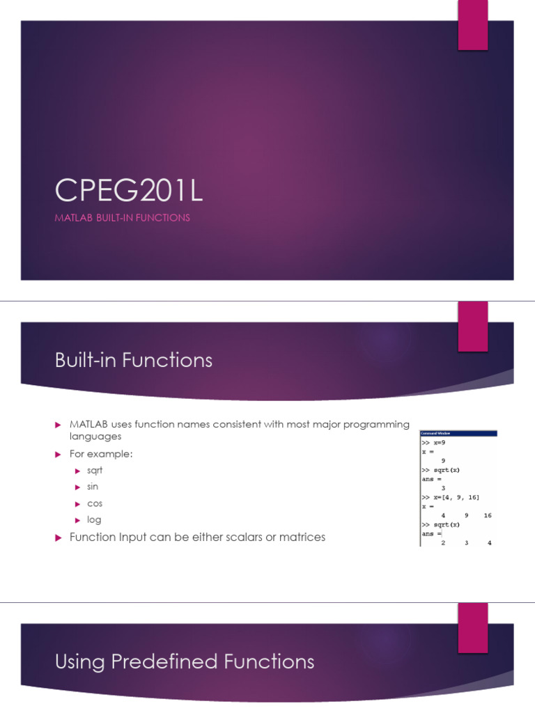 Lecture 2 - Functions | PDF | Trigonometric Functions | Function ...