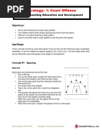 Basketball Coaching Philosophy | PDF | Experiment | Goal