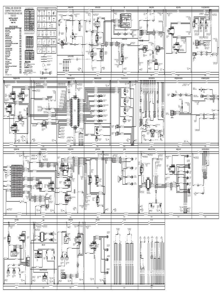 Farmall 40B, 45B, and 50B Wiring Guide | PDF | Manufactured Goods | Off ...