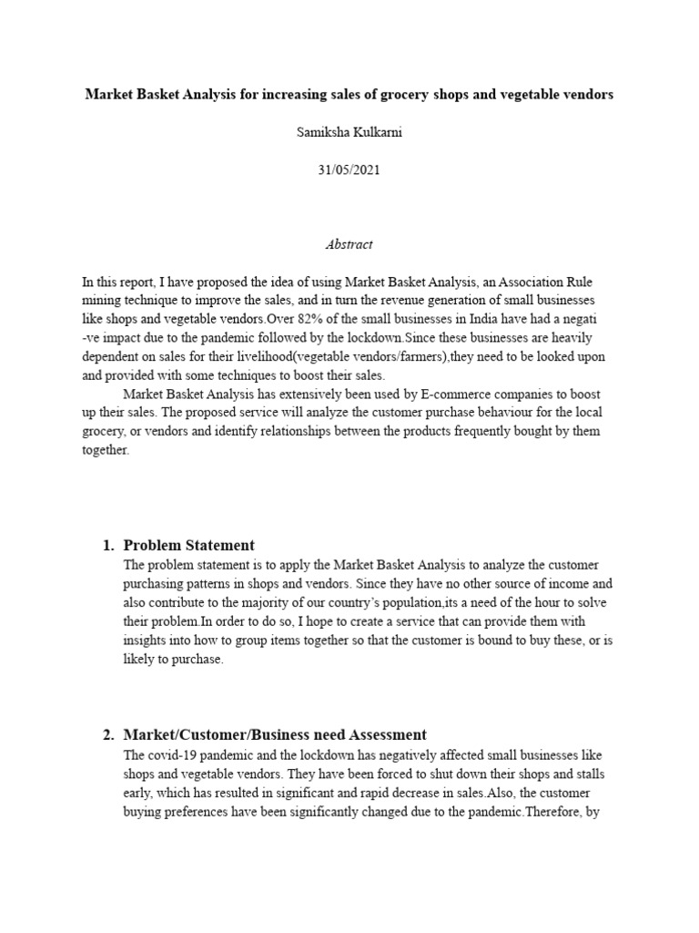 Sample Report 1 | PDF | Business